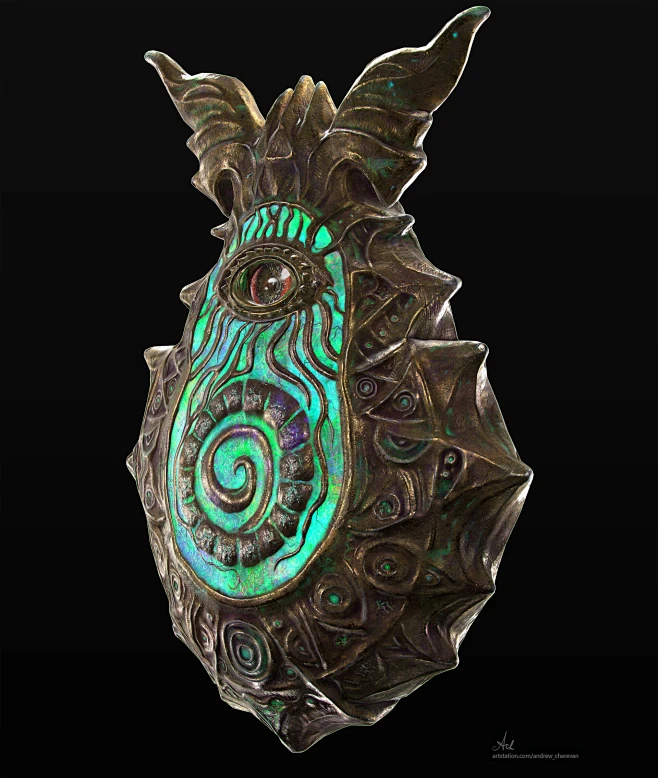 Cthulhu Amulet-花瓣网