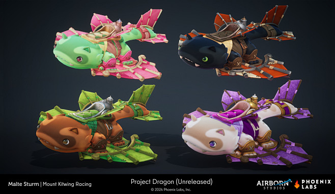 {游戏系列}美国 Project Dragon(UI,角色，场景）