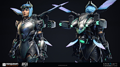 角色高模多视图-花瓣网|陪你做生活的设计师 | ght-Valkyrie skin