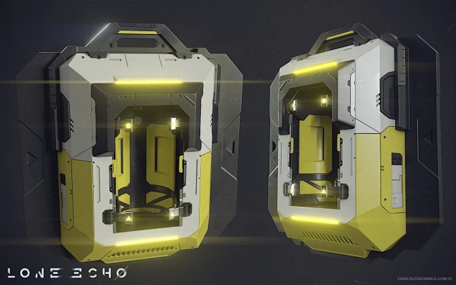 Lone Echo - Hard surface props, Dariusz Drobnica : Here are the battery ...