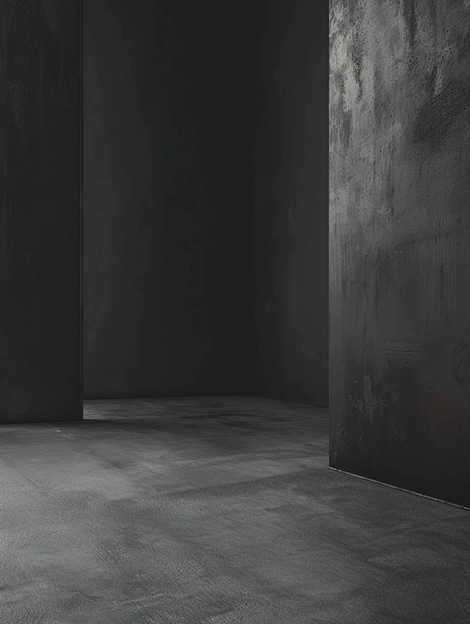 lethaly7923_Concrete_floor_black_background_minimalist_style_cl ...