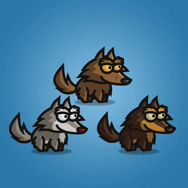 Tiny Wolves-花瓣网