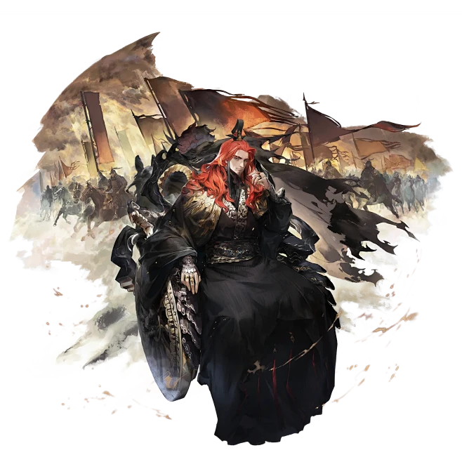 仲胥 | Alchemy Stars Database : 仲胥 'Enduring Flame'. 曾經的龍洲兆國大將軍，如今的逍遙浪客 ...