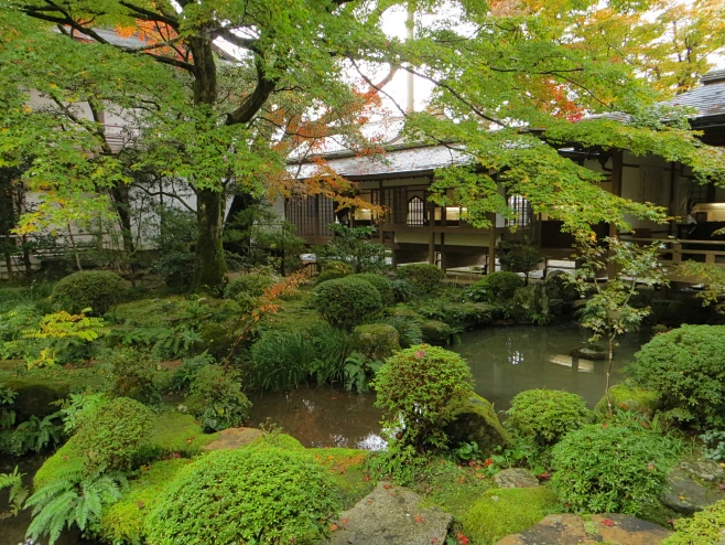 Shuheki-en Garden of Sanzen-in Temple : Sanzenin Temple (三千院) is the ...