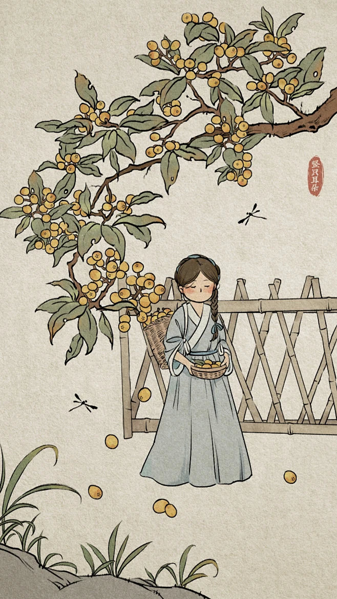 静待花开终有时_竖只耳朵__插画师作品_涂鸦王国gracg.com-花瓣网