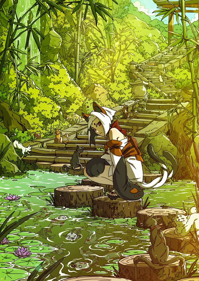 OC: Houki. The cat soul.