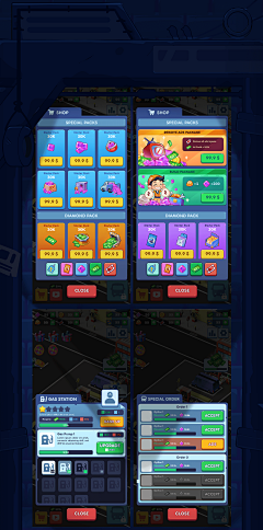IDLE_UI-花瓣网|陪你做生活的设计师 | me Game Assets game mobile Game Art game ui ...