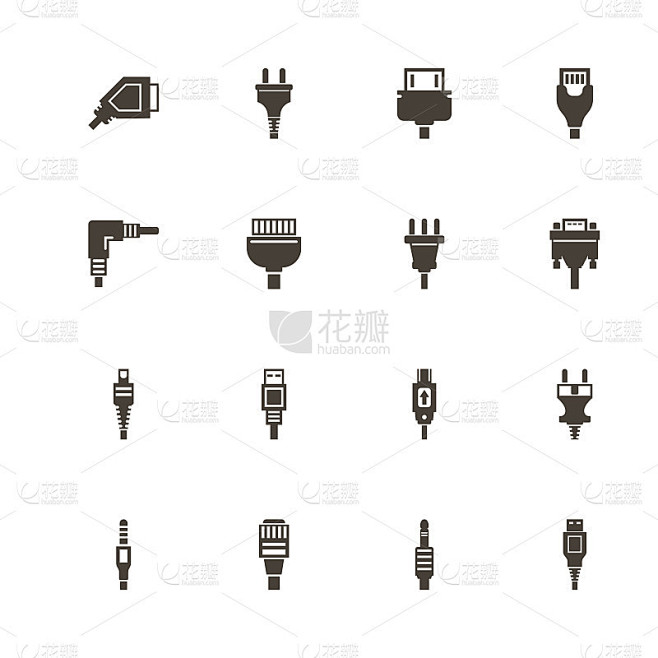 Plug - Flat Vector Icons