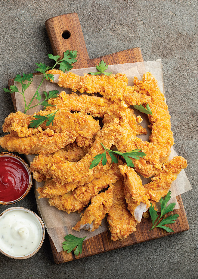 Catalog of fried chicken brands Popeyes