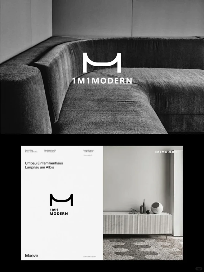 原创logo设计｜1M1家居品牌logo设计 - 小红书