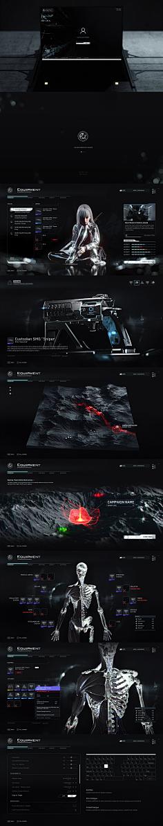 3A主机单机游戏UI-花瓣网|陪你做生活的设计师 | 《RemainOnEarth》，像素风科幻题材的RPG游戏。 近未来的太空时代，许多人因 ...