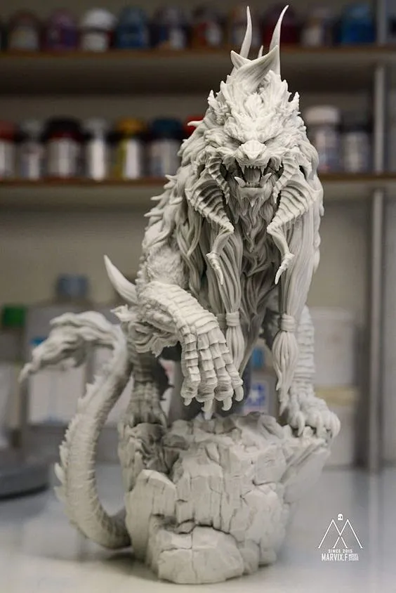 Goldwyn is the first gargoyle that Dominic sculpts using Vulcan's ...