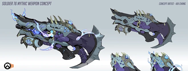 Soldier 76 mythic weapon-花瓣网