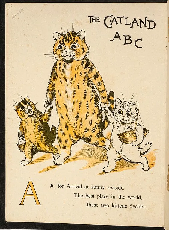 The Catland ABC, Louis Wain-花瓣网