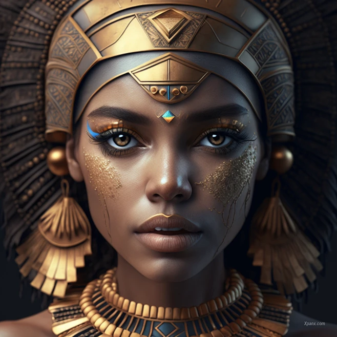 AI绘画_Prompts_ET80_Cleopatra._beautiful_face._a_lot_of_gold_1304ebe8 ...