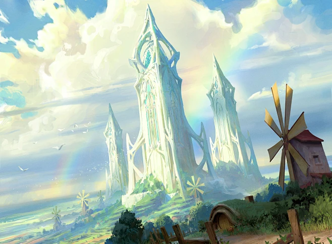 Command Tower-花瓣网