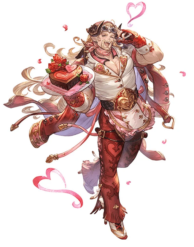 Valentine Ladiva Art from Granblue Fantasy-花瓣网