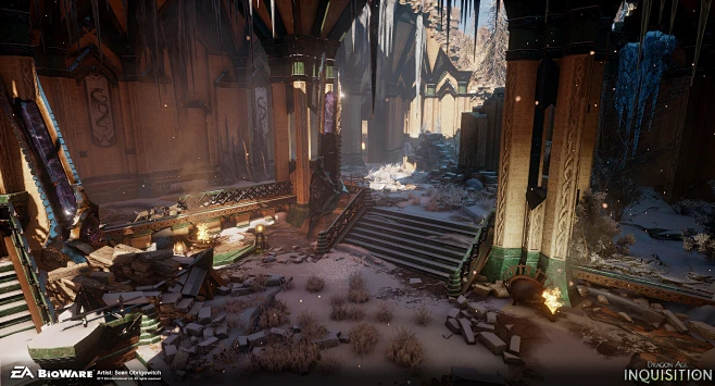 Dragon Age: Inquisition - Orlais Map, Sean Obrigewitch : Dragon Age ...