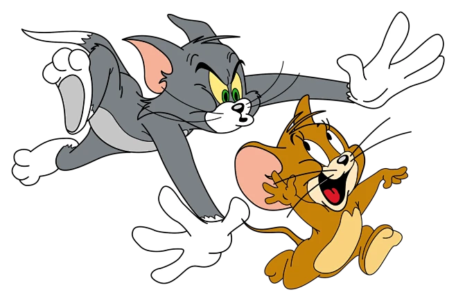 Tom and Jerry PNG-花瓣网