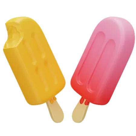 Popsicle 3D Icon