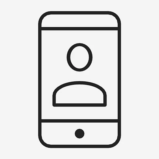 手机用户短信电话图标_88ICON https://88icon.com 手机用户 短信 电话 人物 手机 iphone 设备 通话 android thin-花瓣网