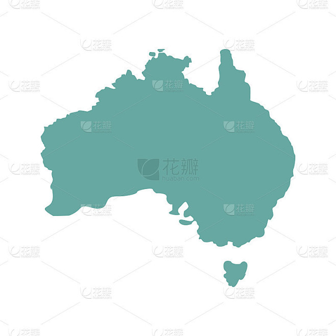 澳大利亚世界地图大纲