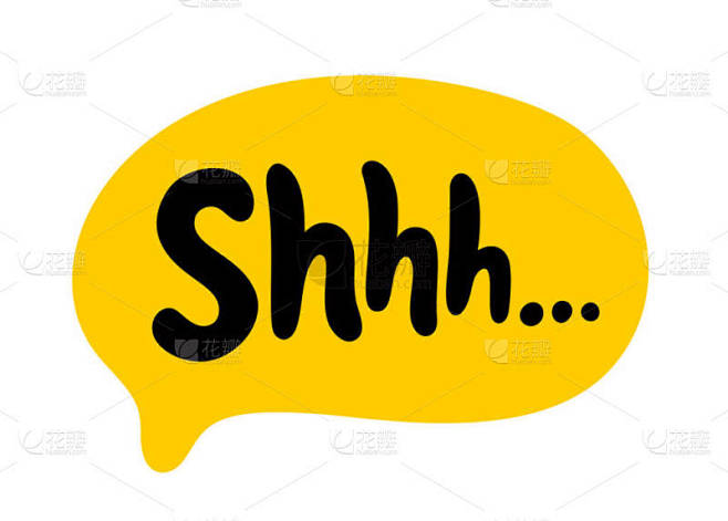 SHHH 。声音过去常要求寂静.嘘，嘿，你，小声点。对不起，对不起请安静，谢谢。嘘文字。可打印的图形