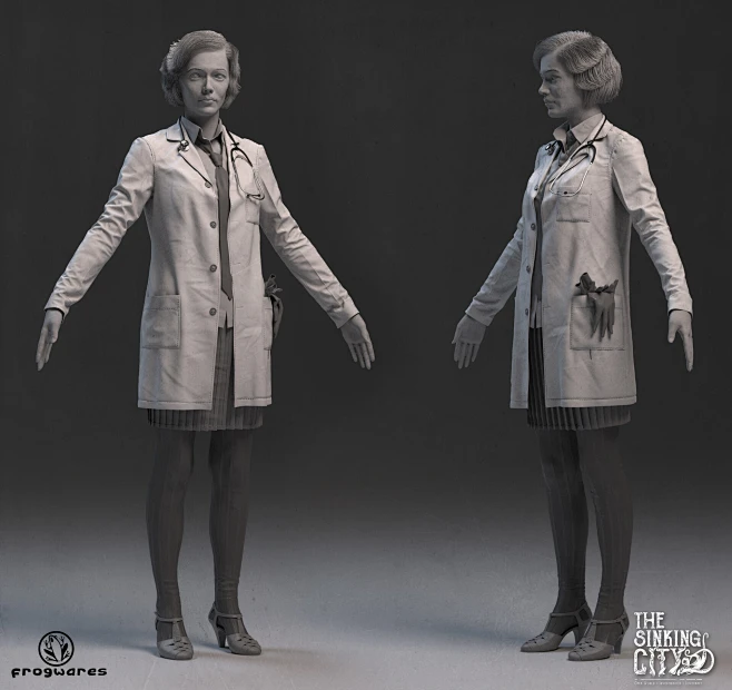 Man clothing (worn) - The Sinking City, Yura Sholudchenko : Man ...