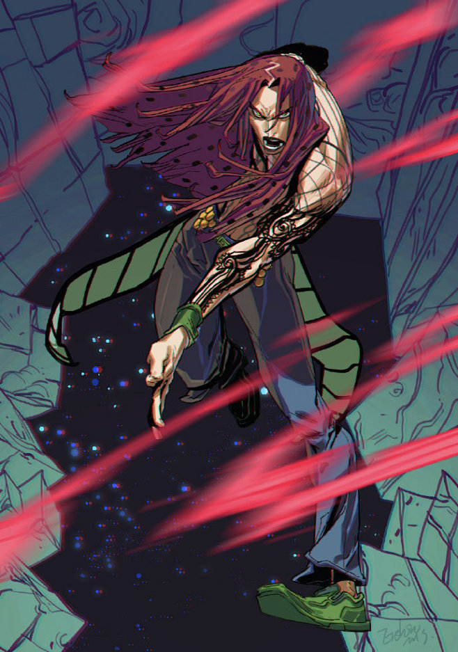 #JOJO的奇妙冒险 黄金之风# #绯红之王# #迪亚波罗# しかし！KingCrimson！！