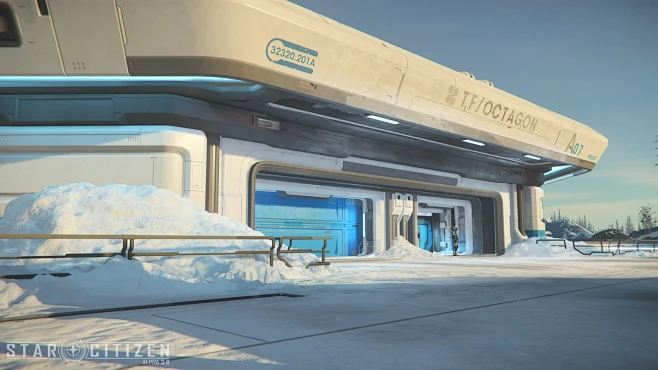 Star Citizen Lighting - Microtech Exterior , Carmen Schneidereit : I was responsible for ...