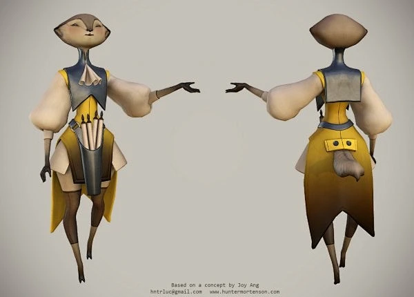 Royal Scribe, Joy Ang character-花瓣网