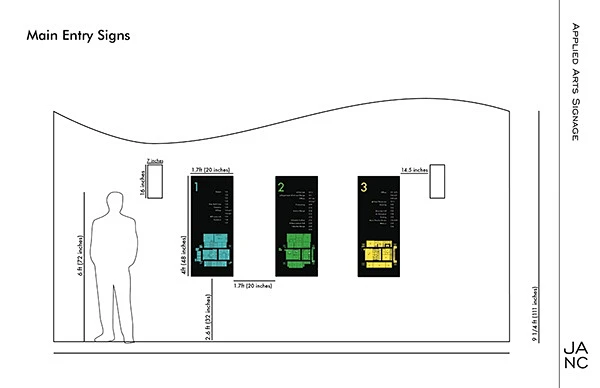Applied Arts Signage : Designing signs to better fit the UW Stout ...