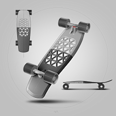 A-产品手绘-花瓣网|陪你做生活的设计师 | Bandytech在自己的主页上晒出了自己根据特斯拉Cybertruck和Semi Truck ...