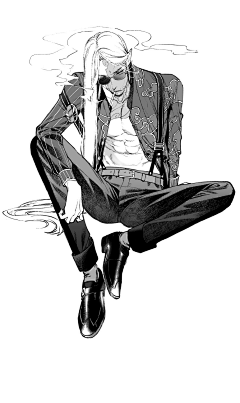 HONTOKU太太呀！-花瓣网|陪你做生活的设计师 | alu_DT3 twi：analu_DT3 O西装革履衬衫男 | 日本插画师 analu_DT3