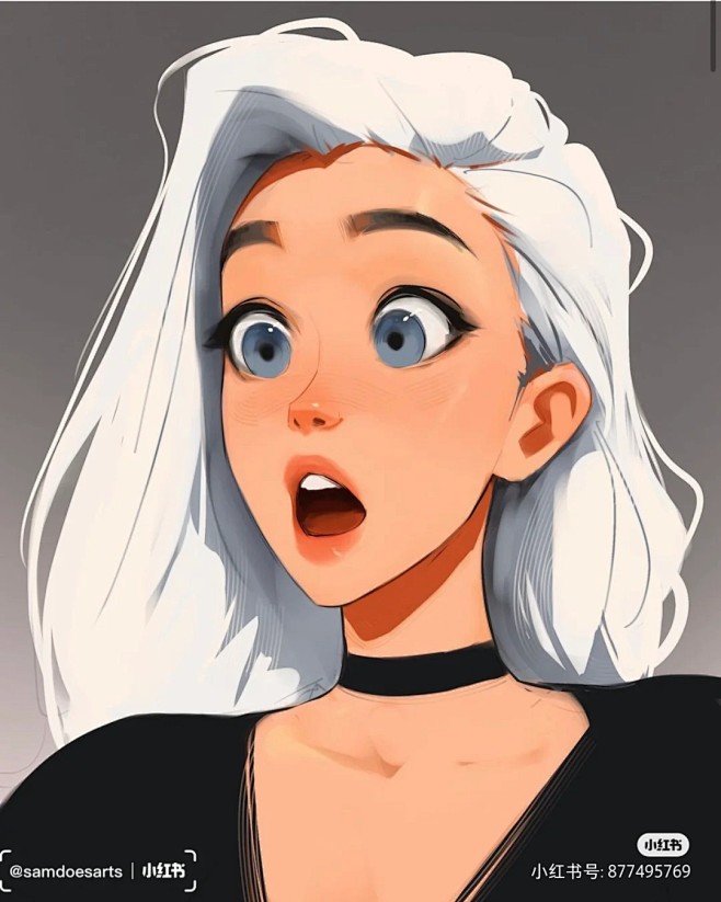 插画师 Sam Yang ins:Samdoesarts