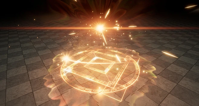 VFX Holy Light-花瓣网