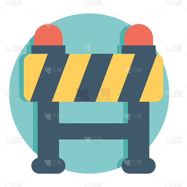 路障警戒灯五金工具icon