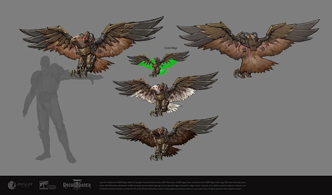 Warhammer 40,000: Rogue Trader - Cyber Eagle skins.-花瓣网