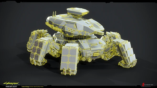 Cyberpunk 2077 Phantom Liberty - Militech Chimera-花瓣网
