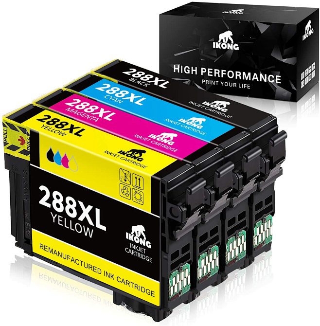 Amazon.com: IKONG Remanufactured Ink Cartridge Replacement for Epson ...