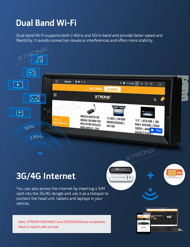 Автомагнитола XTRONS, 10,25 дюйма, Android 10,0 PX6, GPS, для BMW E39 ...