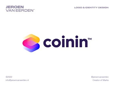 Coinin - Logo Design -花瓣网
