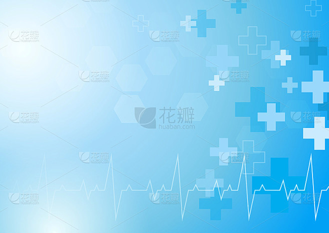 Abstract medical background