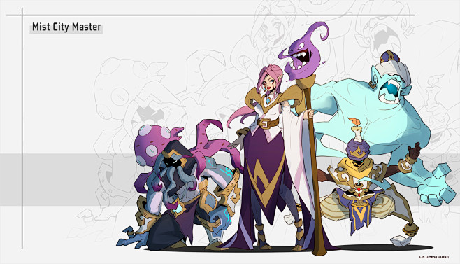 Qifeng Lin : Concept Artist 798690449@qq.com 画图群1147591659