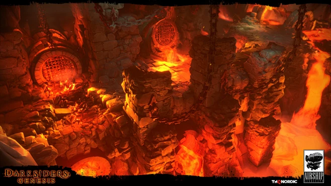 Icebind Cavern, John Stamos : For Icebind Cavern, I was responsible for ...