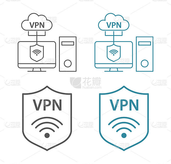 vpn电脑图标