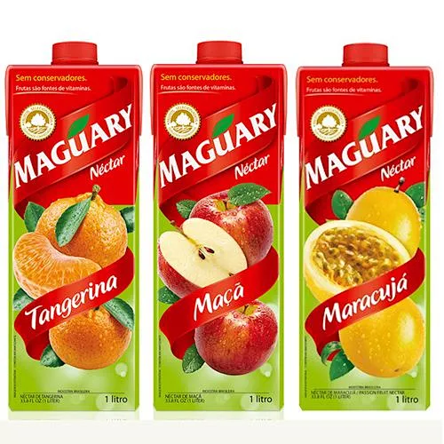 This may contain: three packages of macaroni and cheese are shown in ...