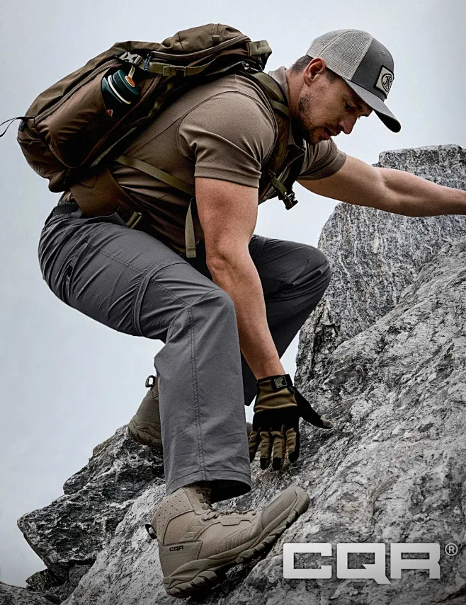 Amazon.com : CQR Men's Convertible Cargo Pants, Water Resistant Hiking ...