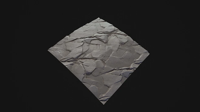 Stylized sharp rock-花瓣网