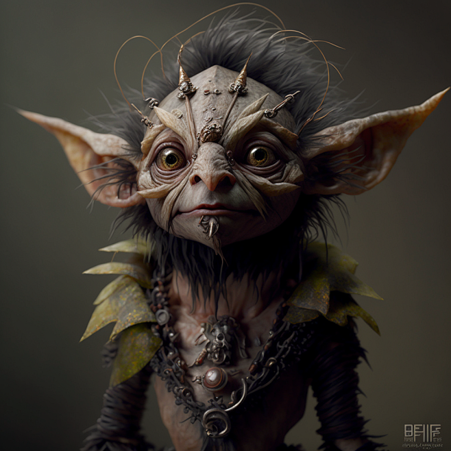 irate forest gremlin creature by jesper ejsing, jim henson and santiago ...